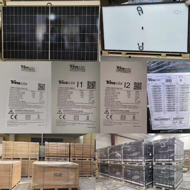 Trina Solar TSM-NE19R 590W – 620W N-type Bifacial Dual Glass PV Module ...